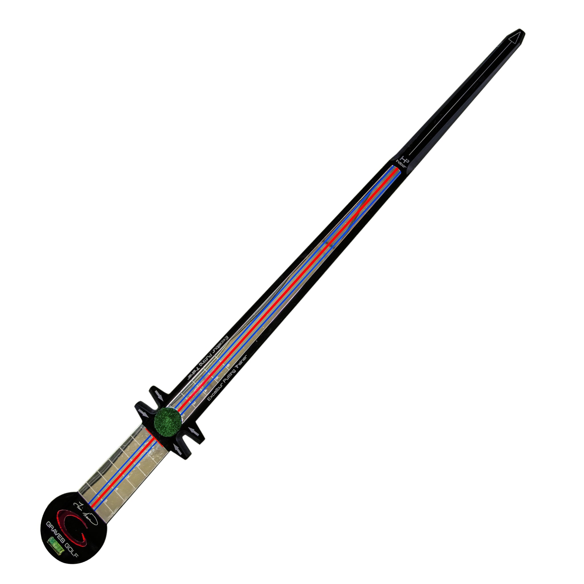 Excalibur Indoor Putting Trainer – Single Plane - Graves Golf